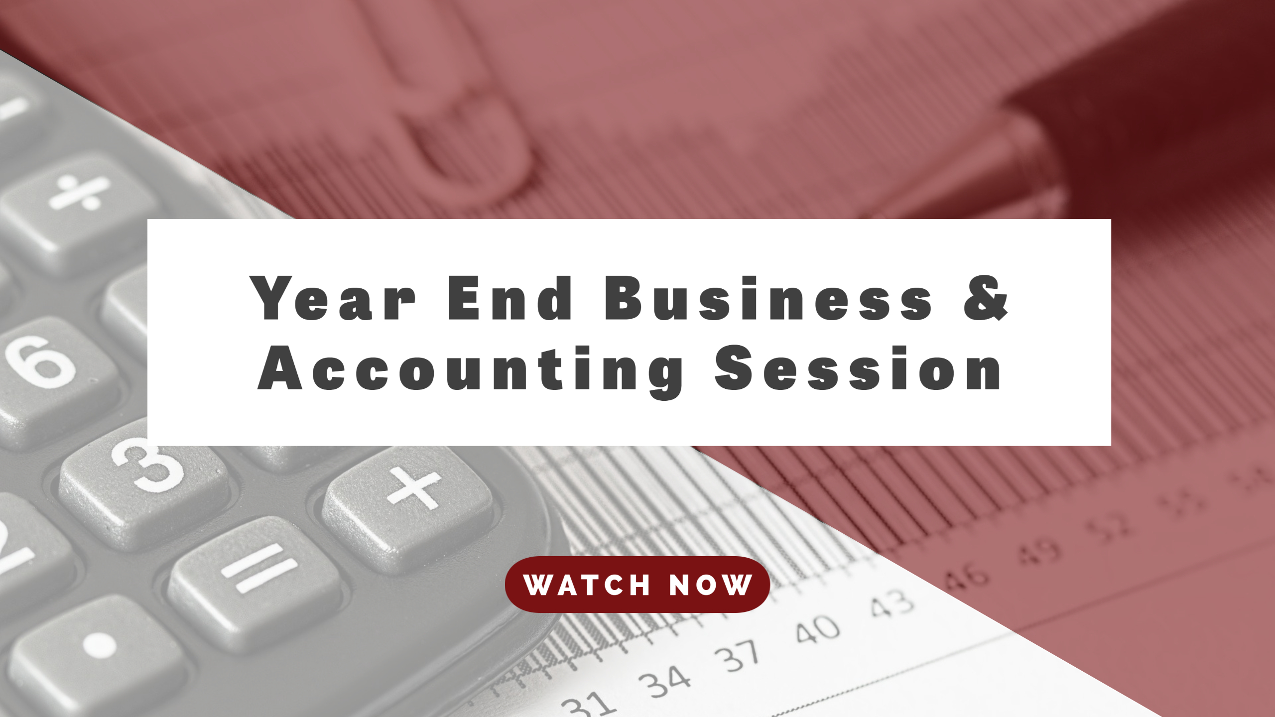Year-End Accounting Session Webinar | Wessel & Company